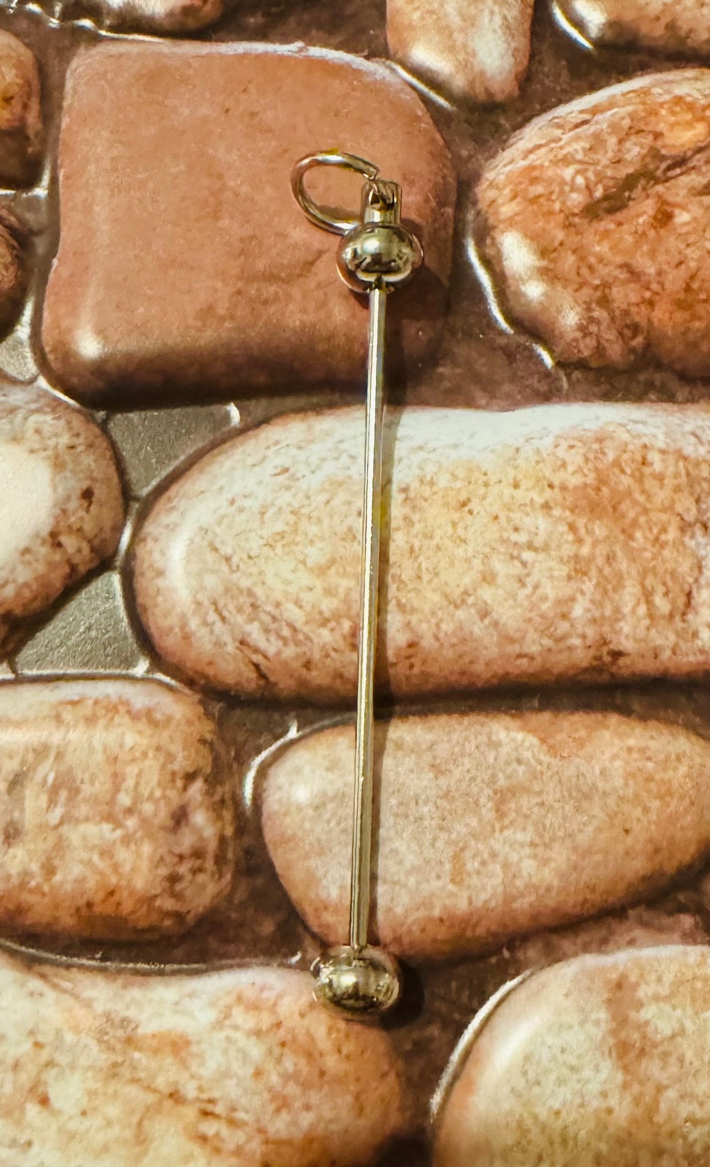 Beadable Rod for Christmas hanger/ Zipper pull metal rod – Nikki's ...