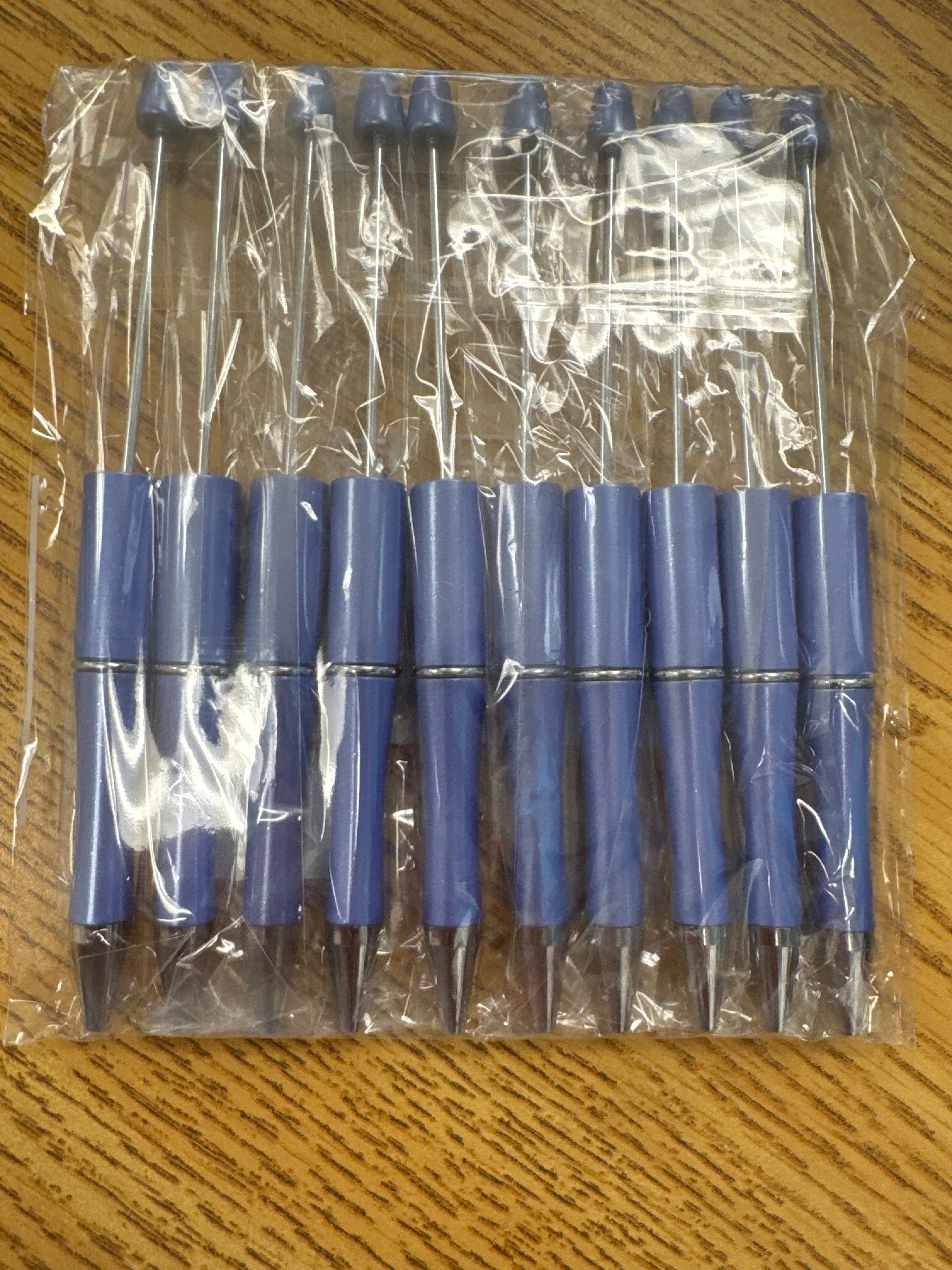 Periwinkle Shiny Beadable pen-10 pack – Nikki's Sweet Phenomena Focals ...