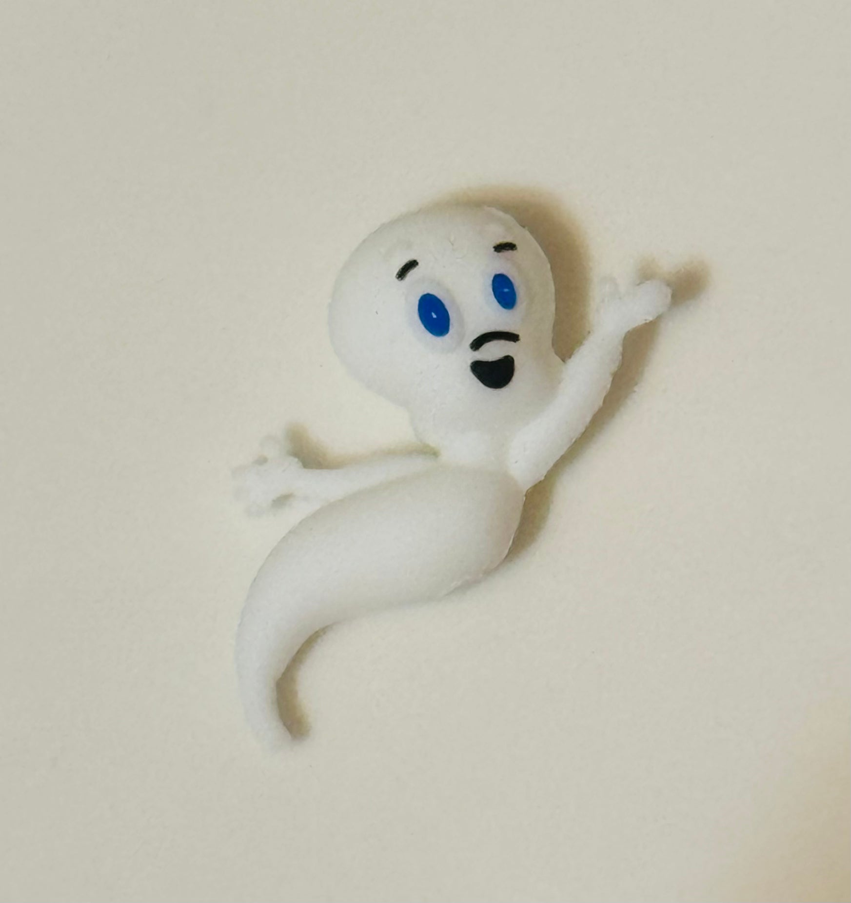 Casper Ghost Silicone focal bead -1 – Nikki's Sweet Phenomena Focals ...